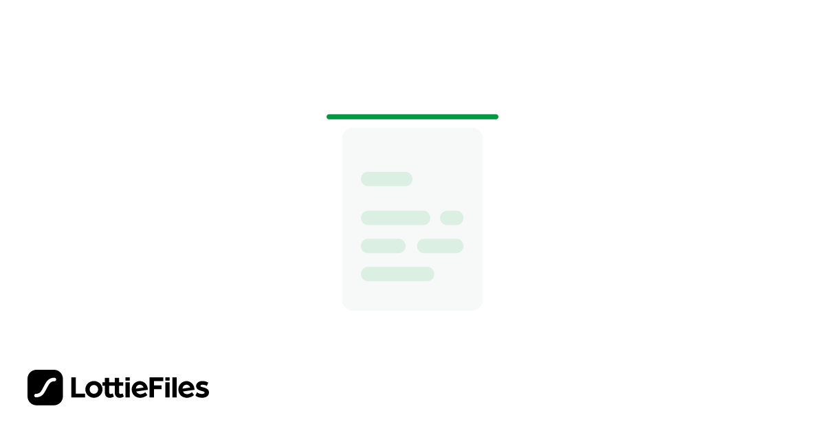 Free Document scan Animation by Hitika Jain | LottieFiles