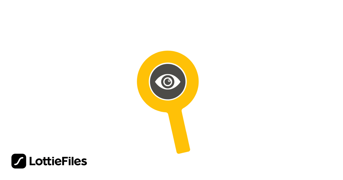 Free Eye Search Lottie Animation Animation by SM Rony | LottieFiles