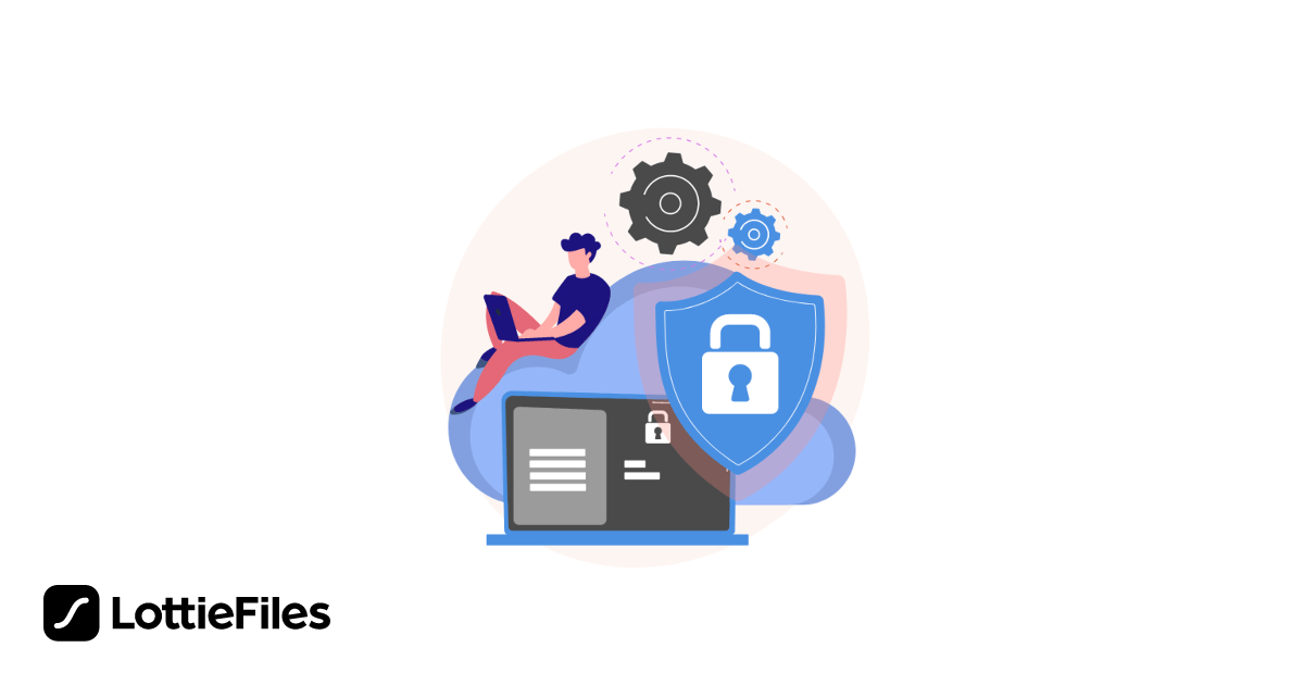 Free data security Animation by Rami Alshami | LottieFiles