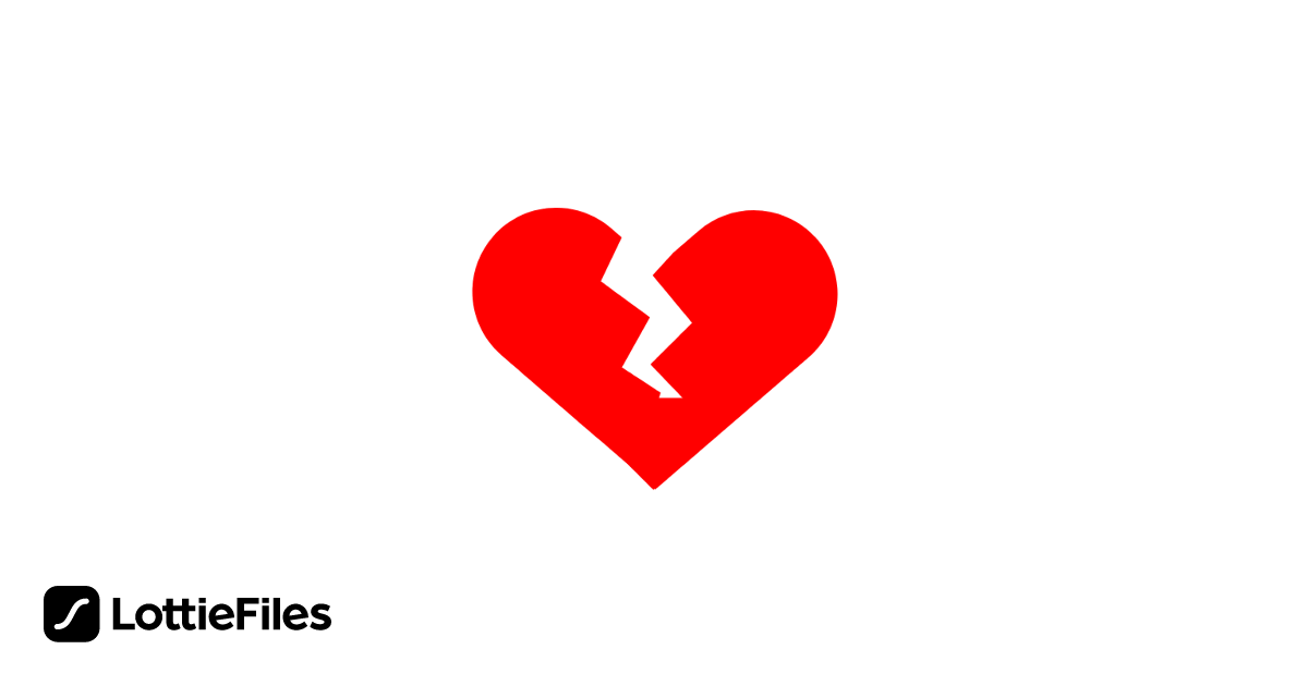Free Heart Break Animation by Ina Sahrah | LottieFiles