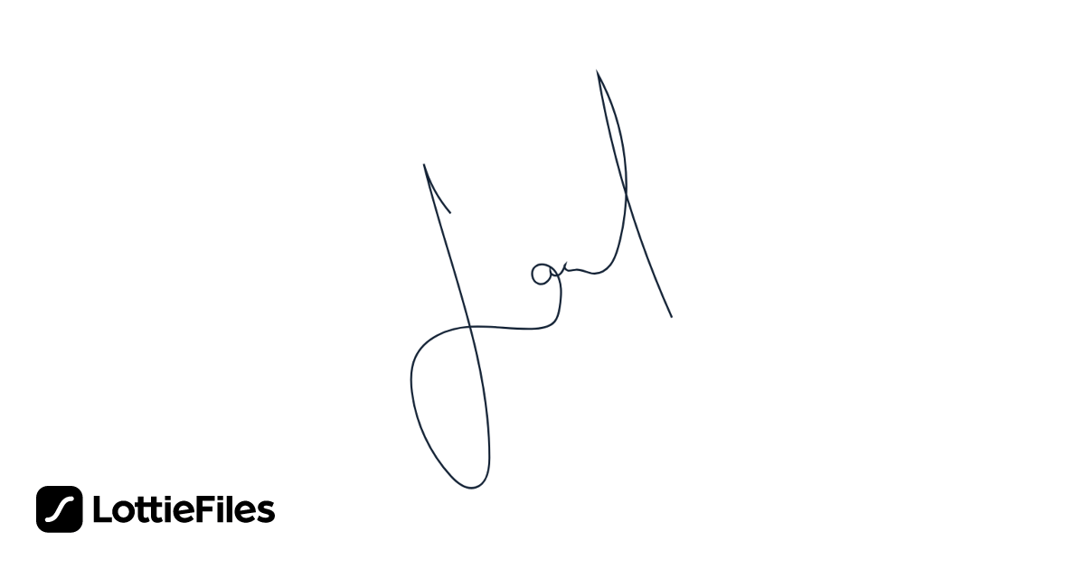 Free Joel Horne Temp Sig Animation by Milkcarte | LottieFiles