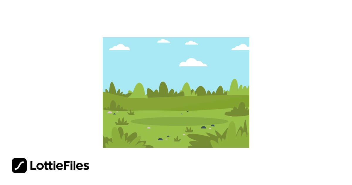 Free Moving Grass Animation by Kashish | LottieFiles
