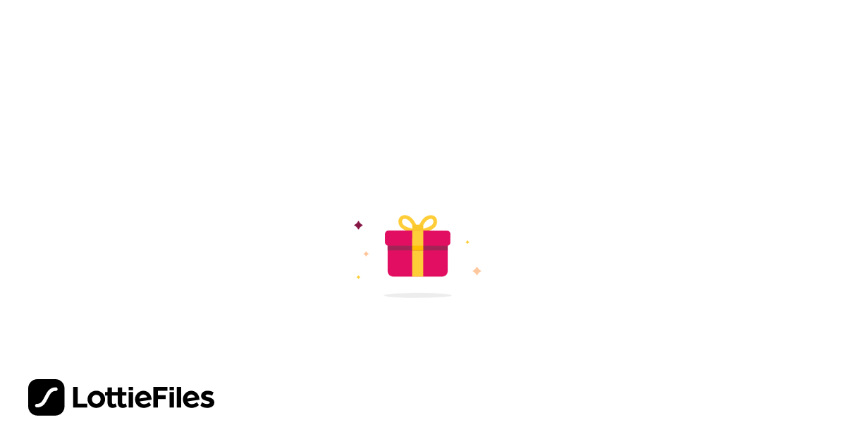 Free Hovering Gift Animation by Design Freak | LottieFiles