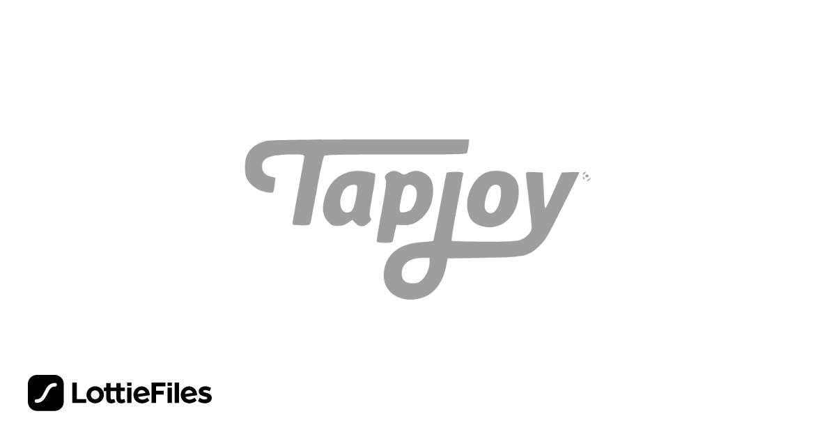 Tapjoy Animation Logo by AMAR NEWATE - LottieFiles
