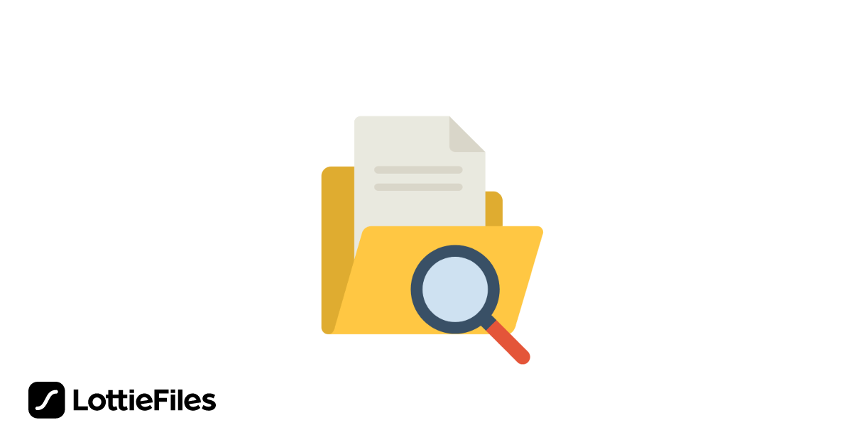 Free file documents searching and find Animation by salman | LottieFiles