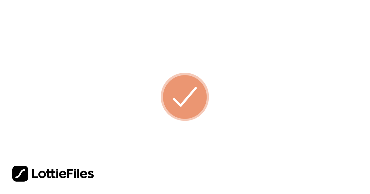 Free CheckMark Animation by Luke | LottieFiles