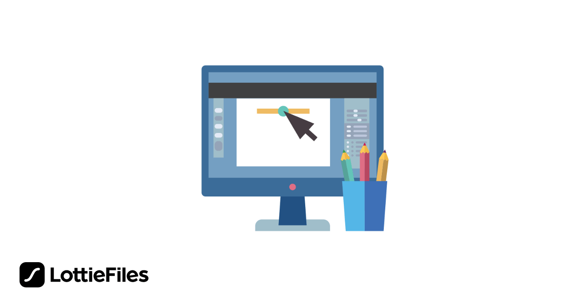 Free Computer Art Animation by Aexr Graphics | LottieFiles