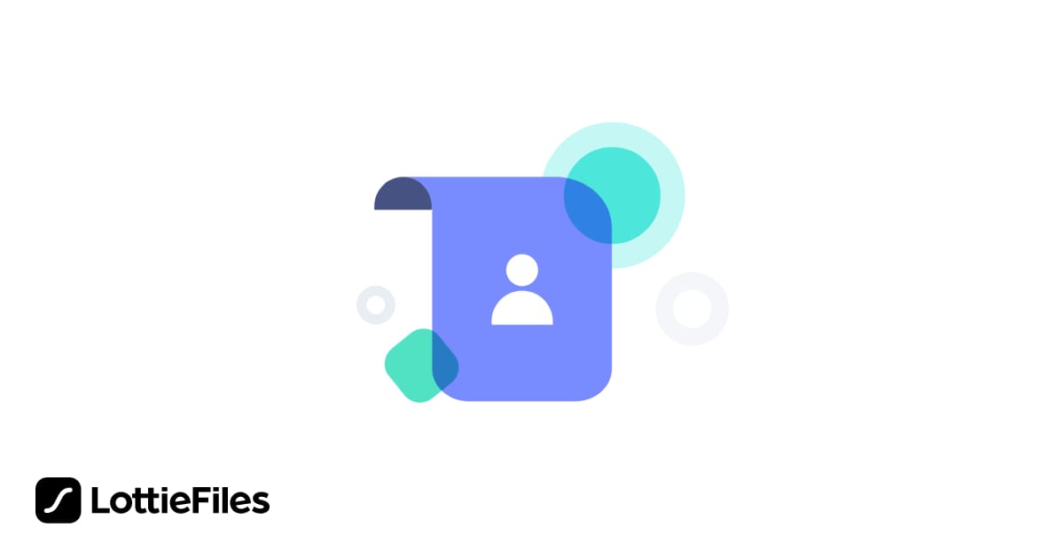 Free Add user Animation by anon gen01 | LottieFiles