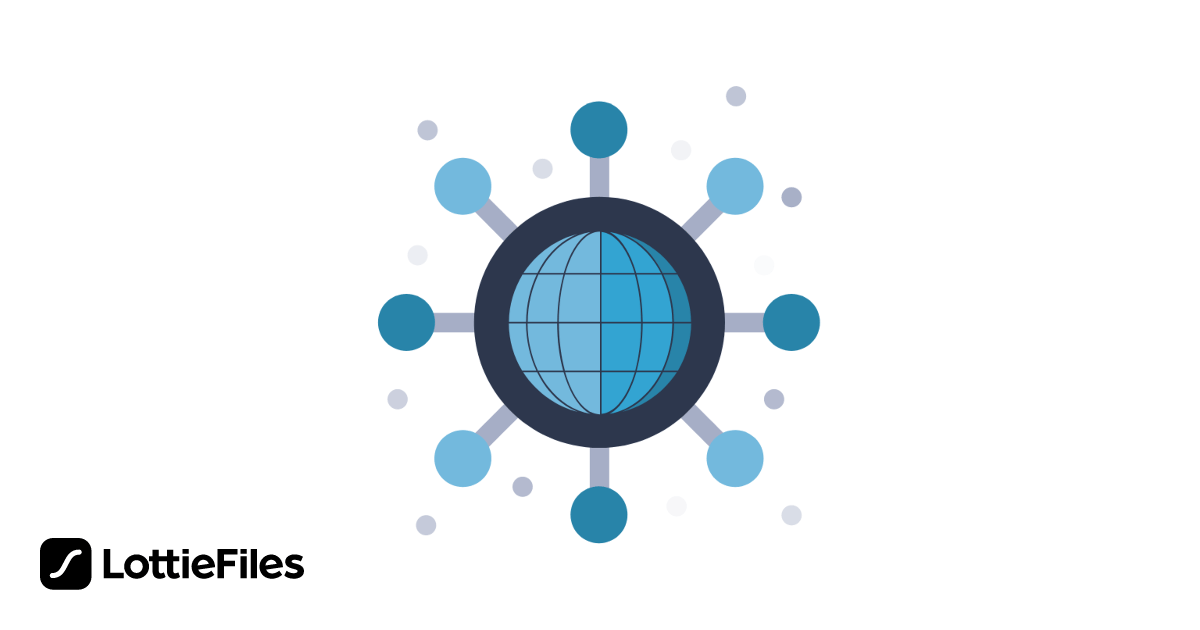 Free Network Animation by Aexr Graphics | LottieFiles