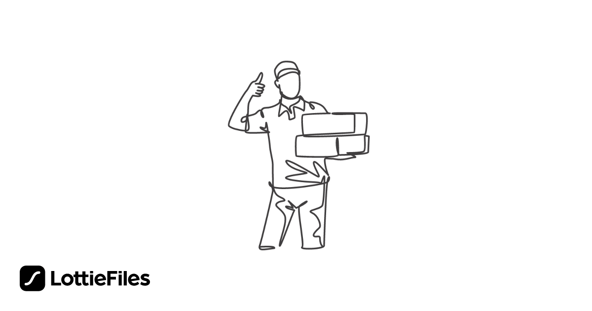 Free Delivery Boy Animation by Bashir Ahmad | LottieFiles