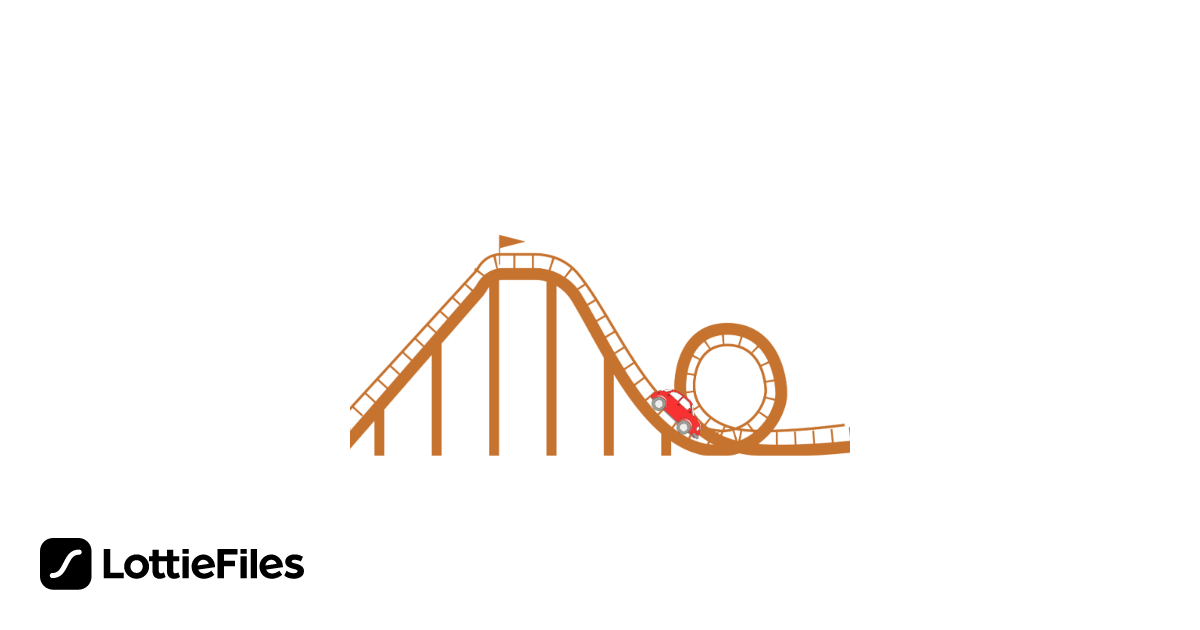 Free Roller coaster with car Animation by akash lathiya | LottieFiles