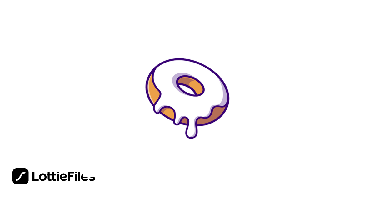 Free donut Animation by fouss | LottieFiles