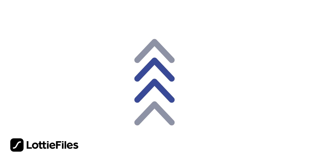 Free swipe up arrow Animation by Israr Khan | LottieFiles