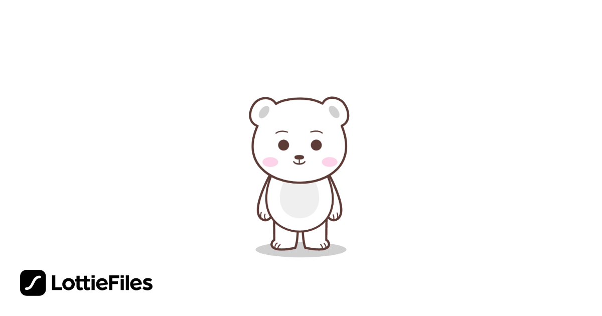 Free Jumping Polar Bear Animation by Nafta R | LottieFiles