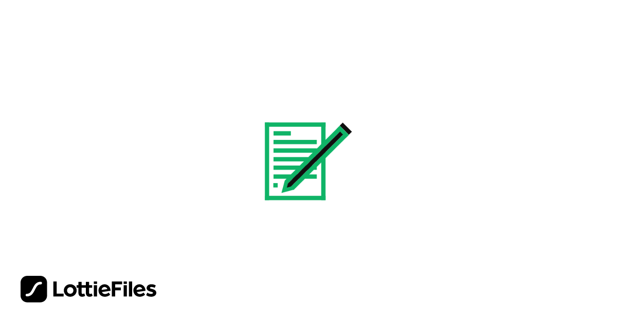 green notes by MANSOURI - LottieFiles