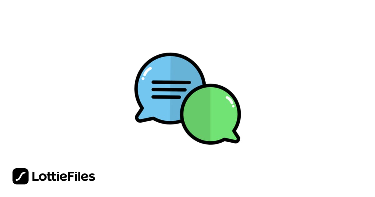 Free Chat Animation Animation by Bilal Naseer | LottieFiles