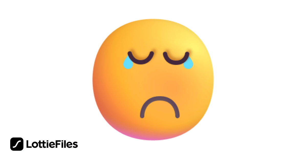 Free Sad Emoticon Animation by Achmad Dany | LottieFiles