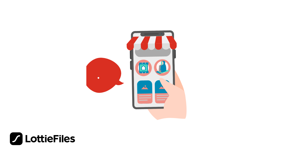 Free E-commerce splash screen Animation by Flutter geo | LottieFiles