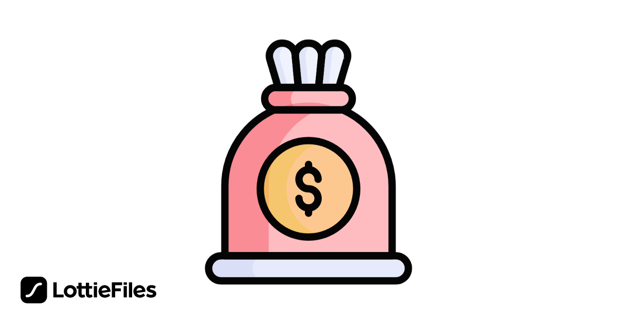 Free Money bag Animation by Icons Home | LottieFiles