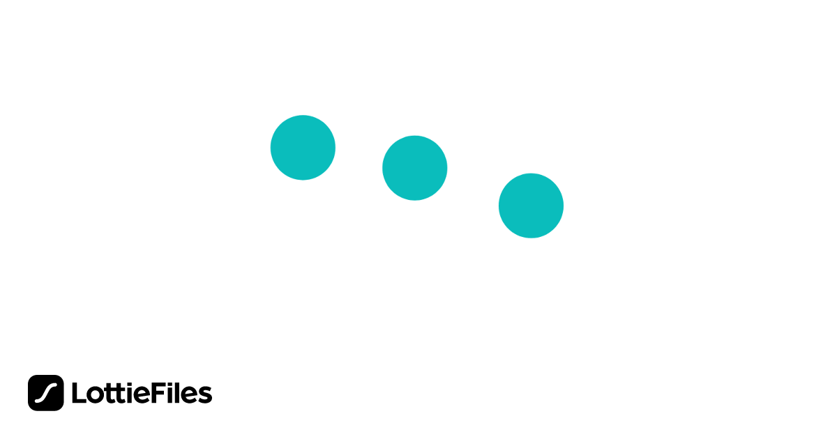 Free Loading Dots Bump Animation by Bambi Corro | LottieFiles