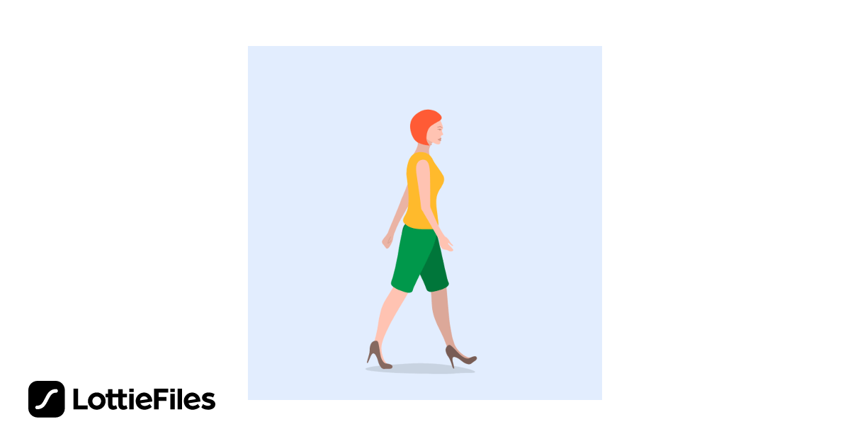 Free Walk Cycle Animation by Vinnie Cruz | LottieFiles