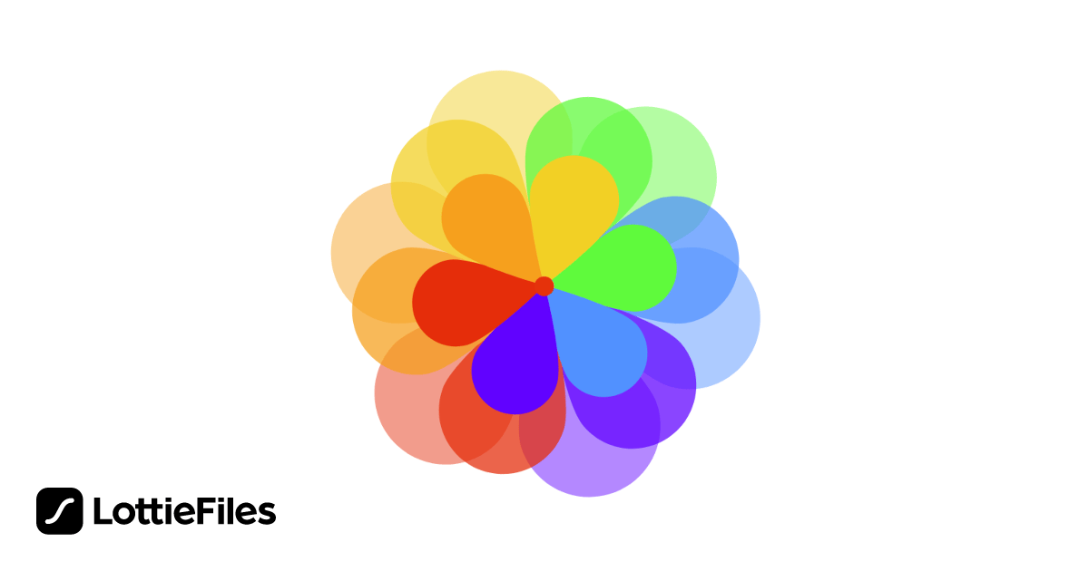 Free Gay Pride Flower Animation by Eva Schicker | LottieFiles