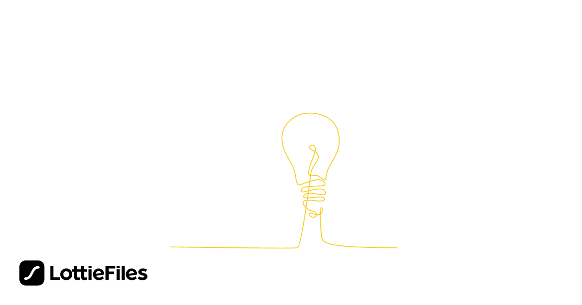 Free Light bulb Animation by Sonia Lange | LottieFiles