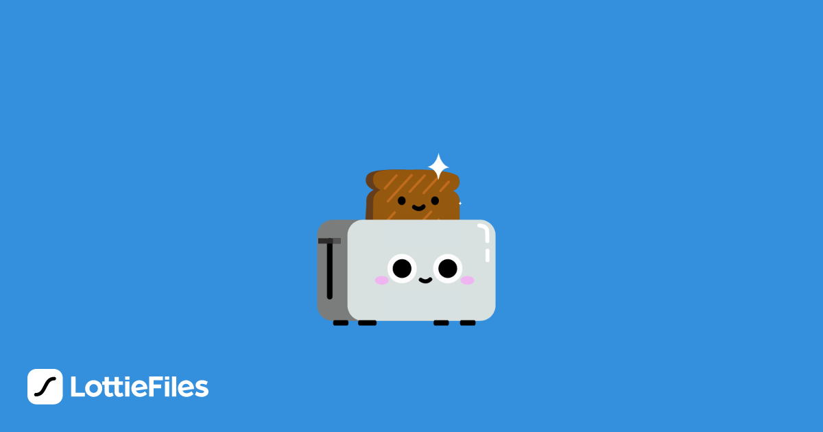 Free Happy Toast Animation by Anthony Tonev | LottieFiles