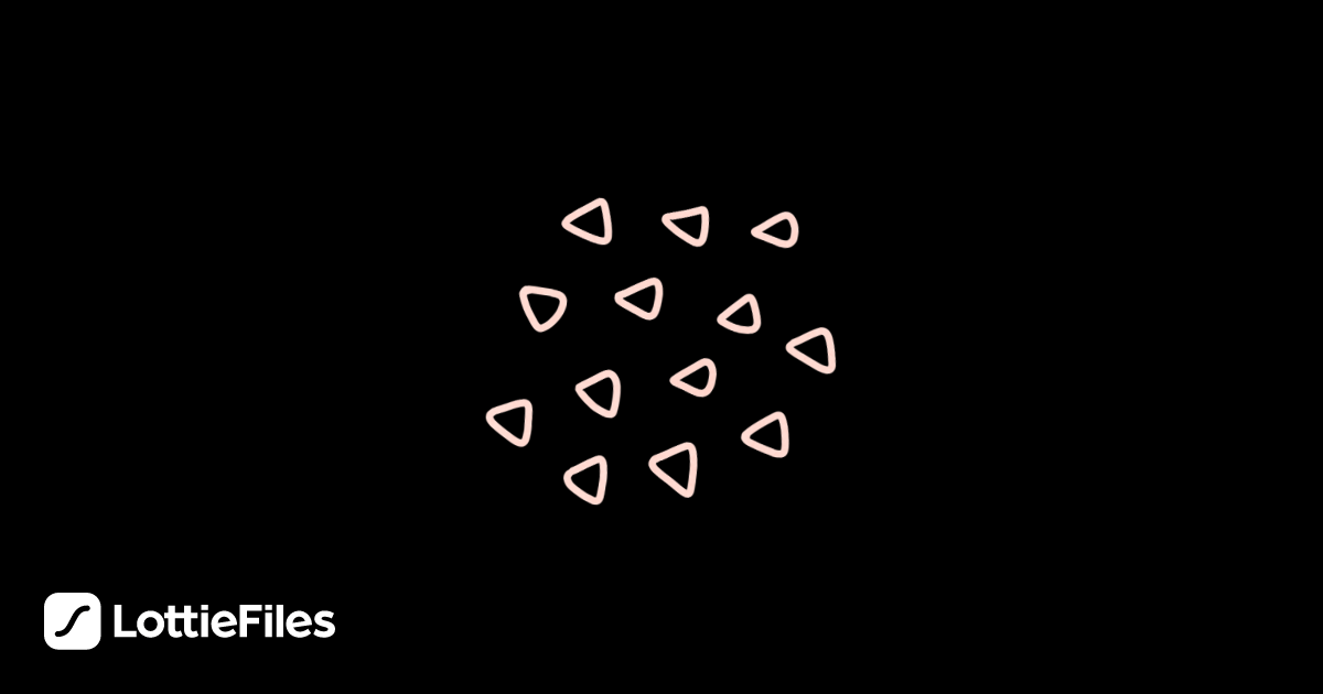 Free Dancing Triangles Animation by Jon "Jags" Nee | LottieFiles