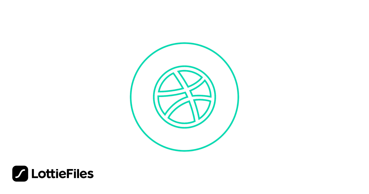 Free Dribbble Animation by Tinymotion | LottieFiles