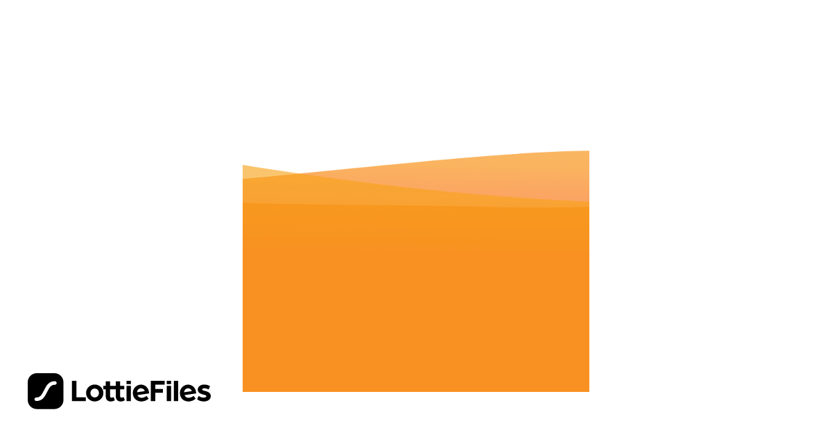 Free orange waves Animation by MyNguyễn | LottieFiles