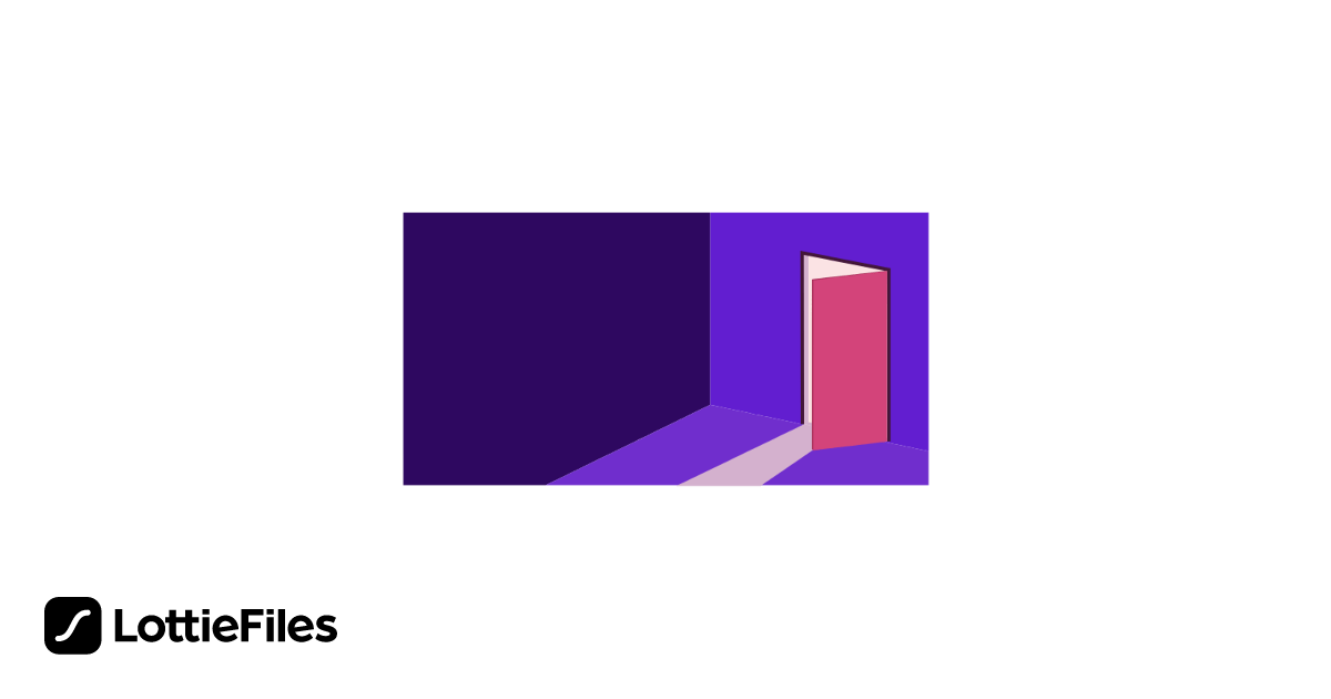 Free Header A door opening Animation by Dimit | LottieFiles