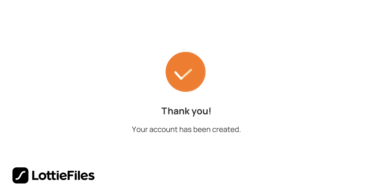 Free Account Created Animation by Ali Zaid | LottieFiles Free Account Created Animation by Ali Zaid | LottieFiles