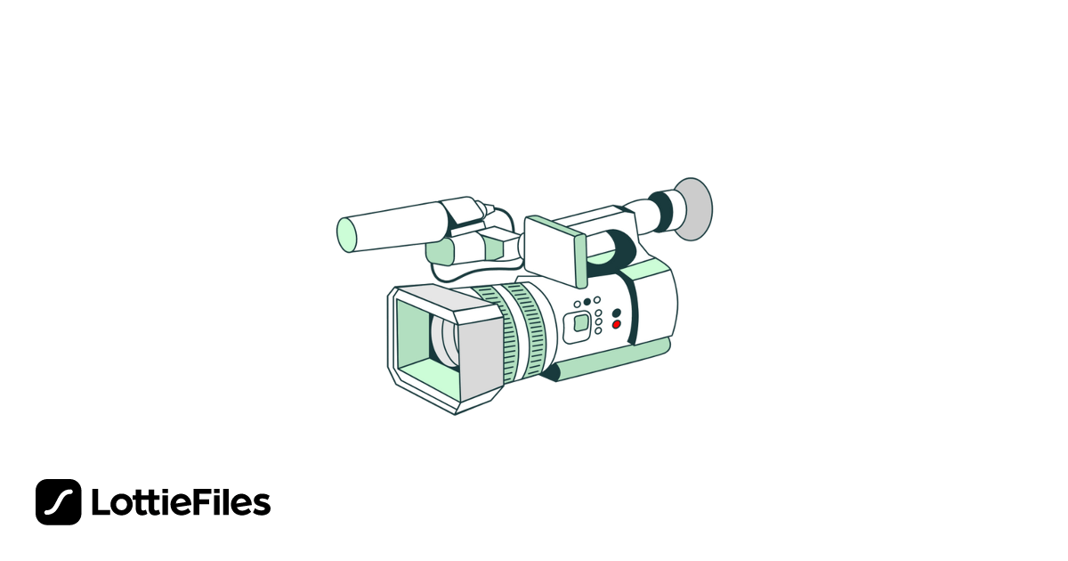 Free Video Camera Animation by Brian Karungani | LottieFiles