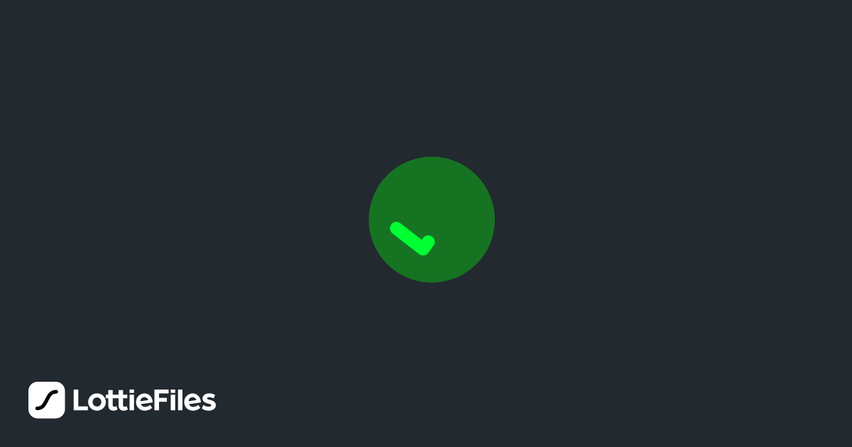 Karimul Hasan의 무료 Done Animation 애니메이션 | 로티파일