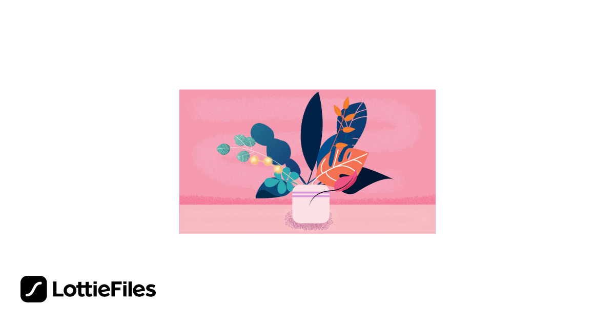 Free Flower Pot Animation by Rana Adeel Farrukh | LottieFiles