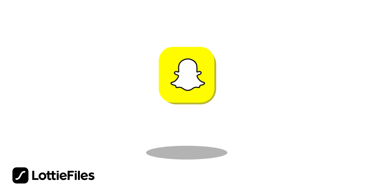 Free Snapchat Animation by Priyanshu Rijhwani | LottieFiles