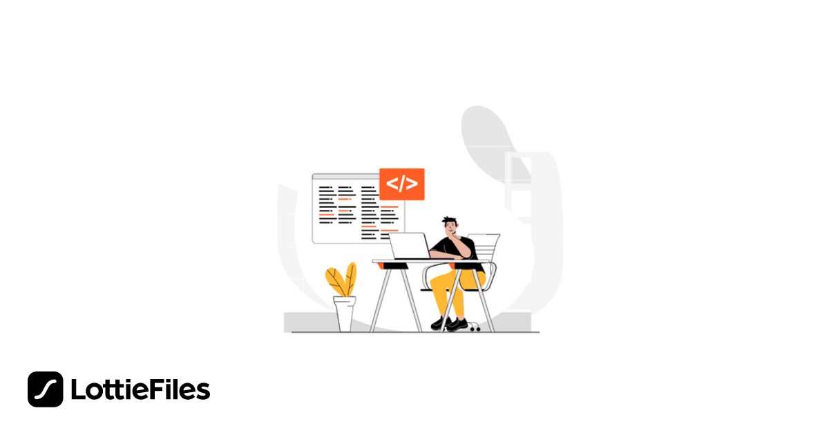 Free Coding Animation by Aniee | LottieFiles