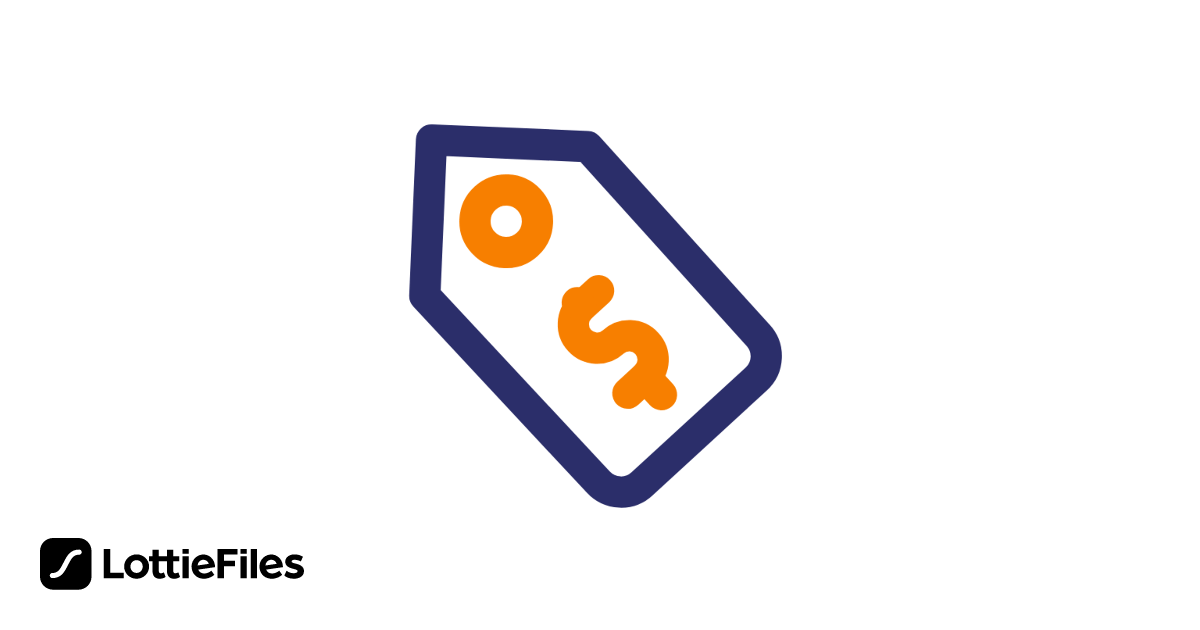 Free price tag Animation by MD Abdur Rahim | LottieFiles