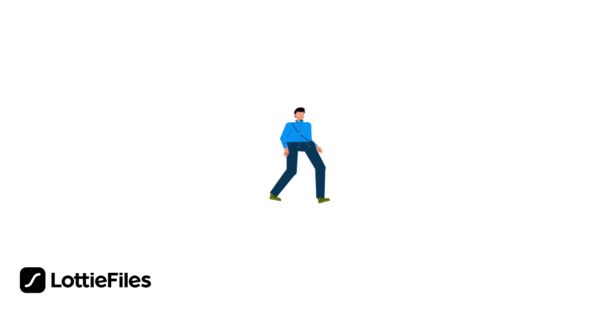 Free Employee Walking Animation by Daris Ali Mufti | LottieFiles