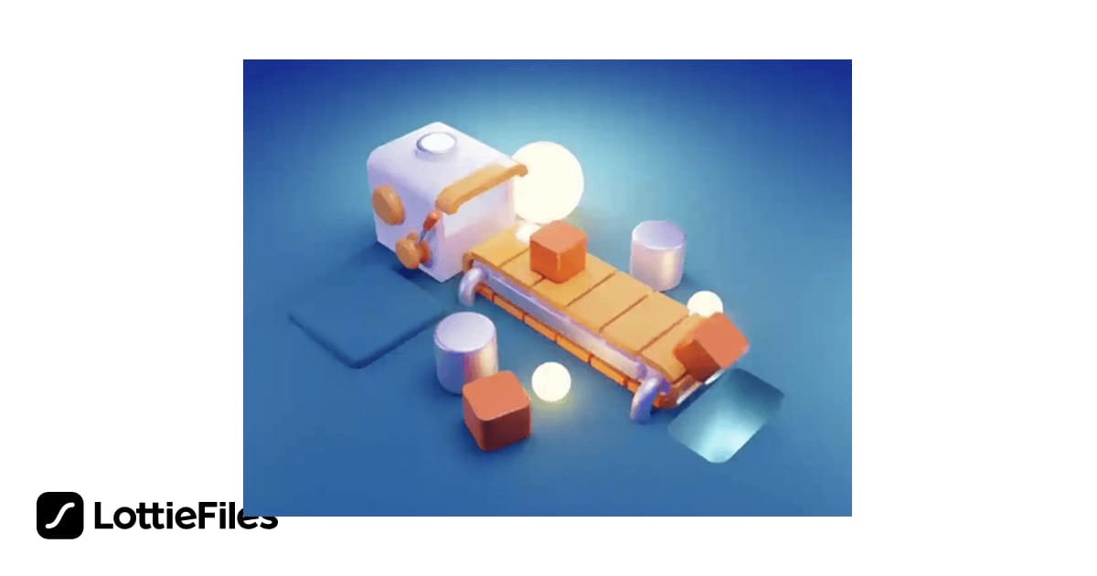 Free 3D Factory Animation Animation by Irfan M. | LottieFiles