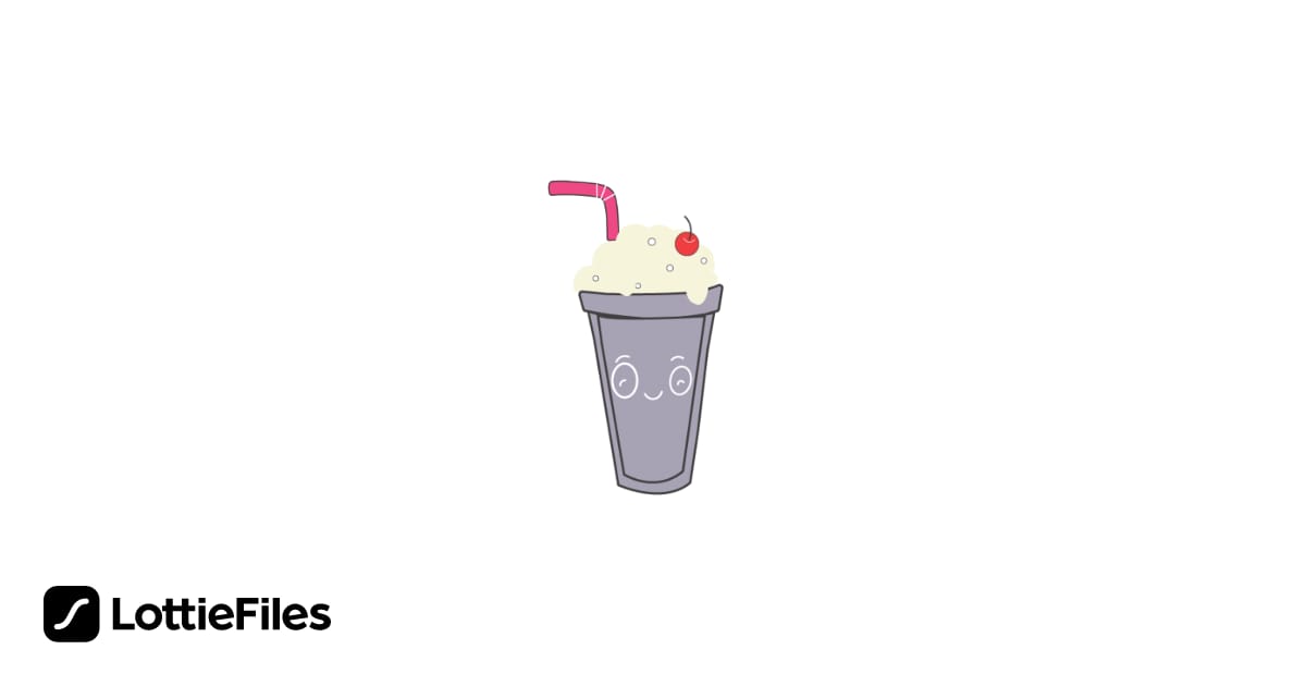 Free Milkshake Animation by Karthik Thammisetty | LottieFiles