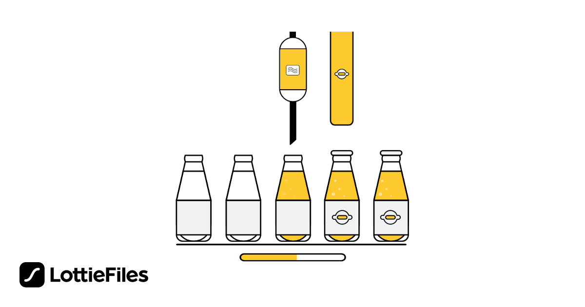 Free Bottle Filling Animation by Dev Ashish Deval | LottieFiles