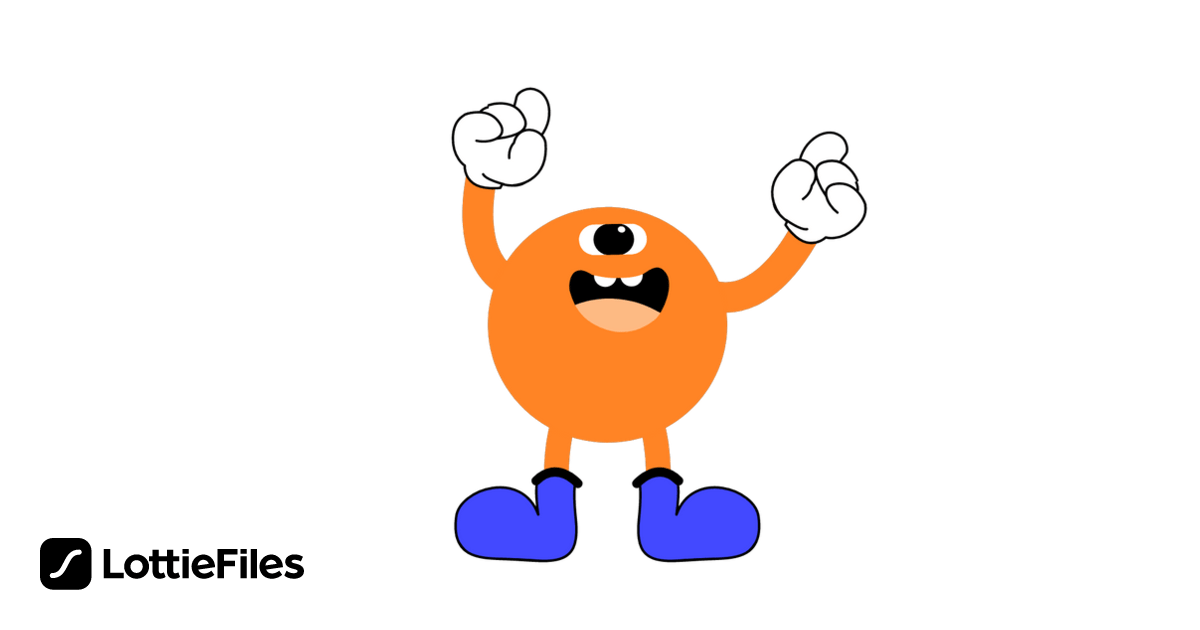 Free Waving Character Animation by LottieFiles | LottieFiles