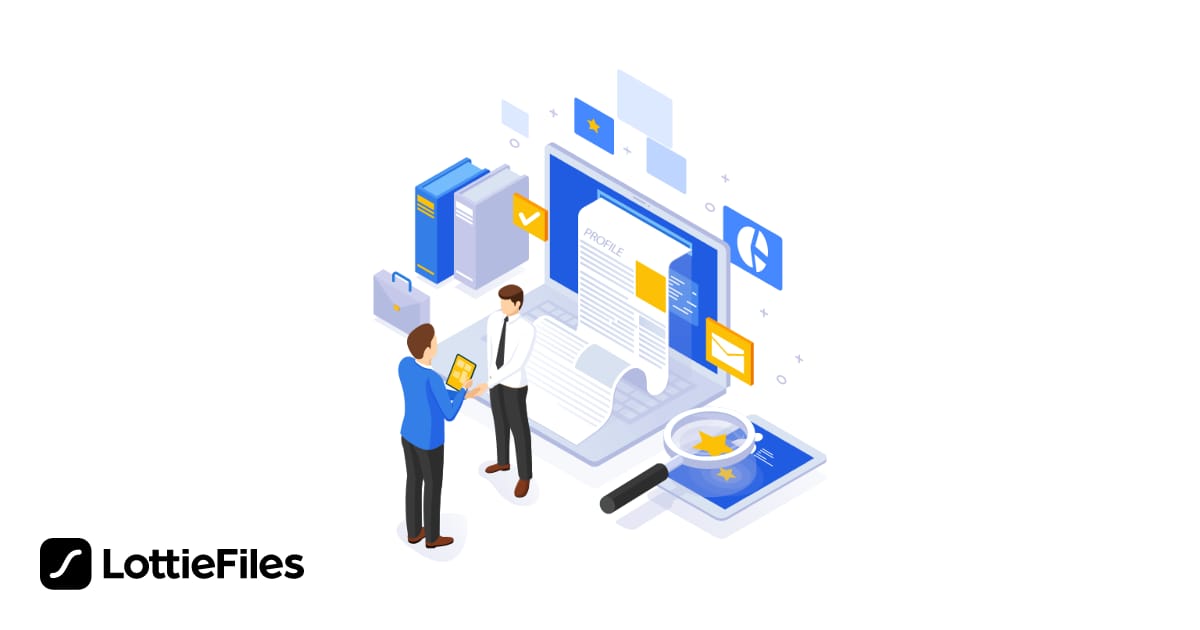 Free Business deal Animation by Alexander Plaksin | LottieFiles