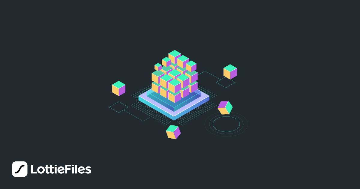 Free Blockchain // Crypto Animation by Mikhail Voloshin | LottieFiles