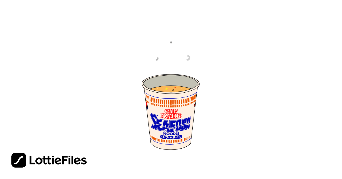 Free Cup Noodles Animation by Noah L | LottieFiles