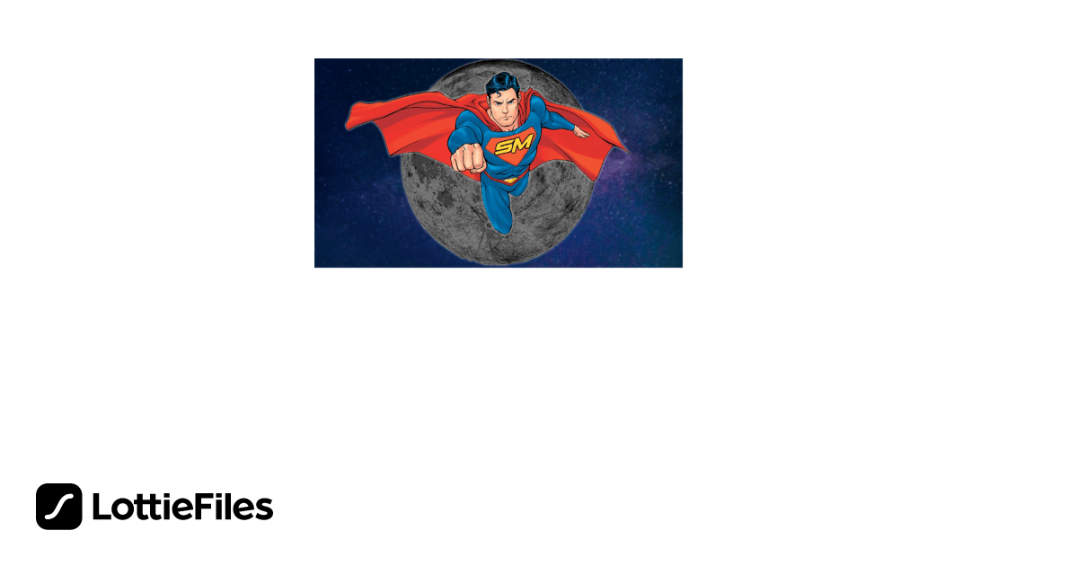 Free SuperMoon Animation by Ahmad Saadaldin | LottieFiles