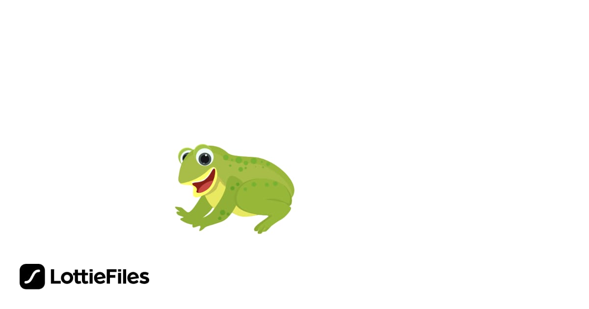 Free Jumping Frog Animation by Selva Kumar | LottieFiles