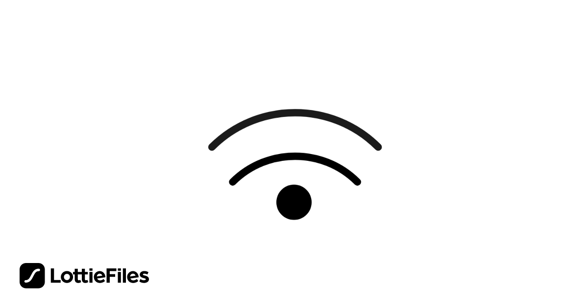 Free Wifi Animation Animation by Furonto Design | LottieFiles